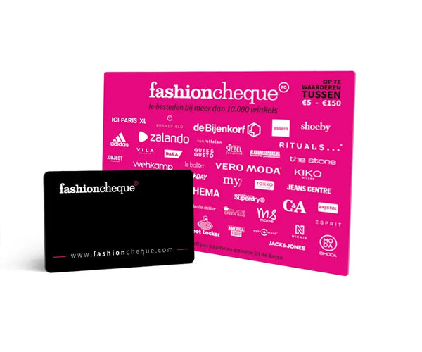 Redeem fashion cheque at Boozyshop - Boozyshop