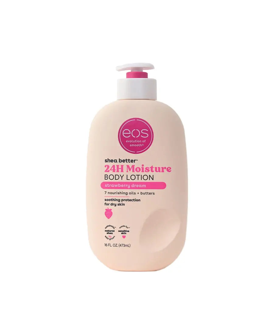 Buy EOS Strawberry Dream Body Lotion online | Shop at Boozyshop!